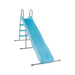Intex 44107 - Rutsche (blau, 251x84x147cm) Gartenrutsche Kinderrutsche Slide freistehend