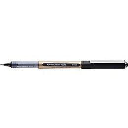 Tintenroller Uni-ball eye, dokumentenecht, 12 Stück, 0,65 mm, schwarz
