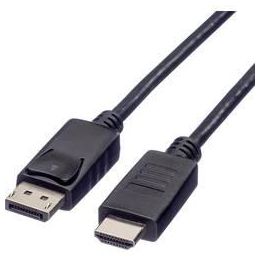 ROLINE DisplayPort Kabel DP - HDTV, ST/ST, schwarz, 4,5 m