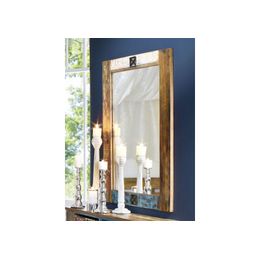 Spiegel Altholz 120x80x3 mehrfarbig lackiert NATURE OF SPIRIT #04