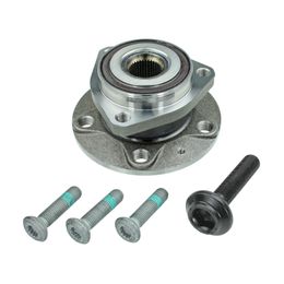 Meyle Radnabe Meyle-ORIGINAL Quality vorne rechts links mit Anbaumaterial 136mm für SKODA VW SEAT AUDI 1K0407621E 5K0498621A 1K0498621 100 650 0003
