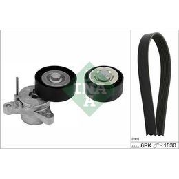 INA Keilrippenriemensatz für VAUXHALL OPEL 636512 55577915 636513 529 0448 10