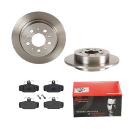 Brembo Bremsensatz-Hinterachse Bremsensatz, Scheibenbremse hinten rechts links voll 265mm f&uuml;r VOLVO 271958 2722916 2718955 IJDTIDKFJ0