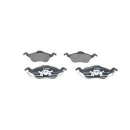 Bosch Bremsensatz-Vorderachse COATED DISC / STANDARD Bremsensatz, Scheibenbremse vorne rechts links belüftet 258mm für MAZDA FORD MG 98AB1125-BE 13236