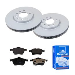 ATE Bremsensatz, Scheibenbremse vorne rechts links belüftet 288mm für VAUXHALL SAAB OPEL CHEVROLET 569056 4837019 5390786 1420-22190