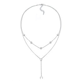 Elli Kette Damen Größe 40 silber