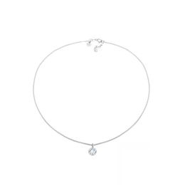 Elli Premium Halskette Choker, Kristall Kette Damen Größe One Size silber