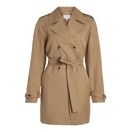 Vila Between-Seasons Coat female Brown size 38