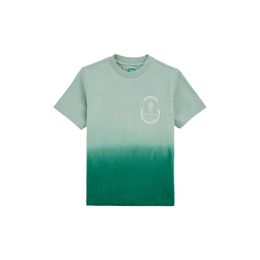 WE Fashion T-Shirt Jungen Gr&ouml;&szlig;e 134/140 smaragd / pastellgr&uuml;n / wei&szlig;