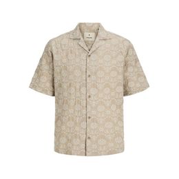 Jack & Jones Jack & Jones Button Up Shirt male Beige size XL