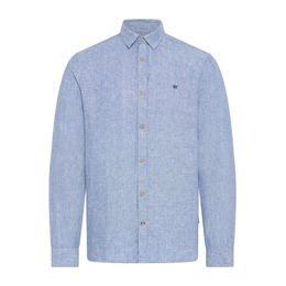 Kronstadt Button Up Shirt 'Heart' male Blue size XXXL