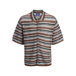 Jack & Jones Jack & Jones Knit Cardigan 'JORCorfu' male Brown size XXL