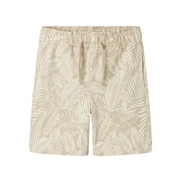name it Shorts 'NKMJivan' Jungen Größe 158 beige / hellbeige