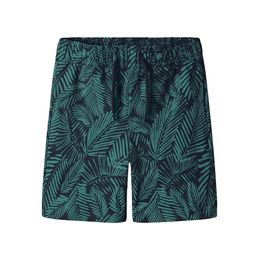 name it Shorts 'NKMJivan' Jungen Größe 134 smaragd / schwarz