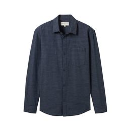 Tom Tailor Denim Hemd Herren Größe XXL navy / rot / weiß