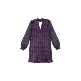 THE-ARE Kleid Damen Größe 34 lila / pflaume Winterkleid
