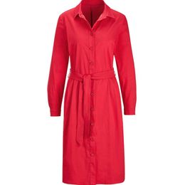 GOLDNER Kleid Damen Gr&ouml;&szlig;e 20 rot Winterkleid