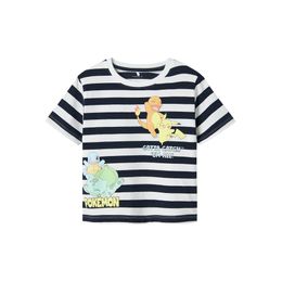 name it T-Shirt 'NMMMALIK POKEMON' Jungen Gr&ouml;&szlig;e 116 navy / hellblau / hellgelb / wei&szlig;