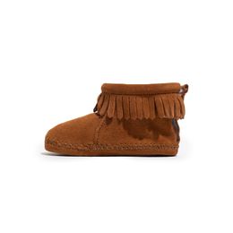 Minnetonka First-Step Shoes 'Back Flap' kids Brown size 18