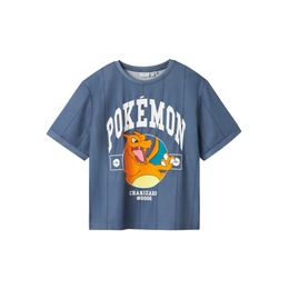 name it T-Shirt 'NKMMELT POKEMON' Jungen Gr&ouml;&szlig;e 146/152 saphir / gelb / orange / wei&szlig;
