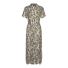 Véro Moda VERO MODA Kleid 'Easy Joy' Damen Größe 40 elfenbein / orange / schwarz Winterkleid