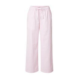 Hollister Hose Damen Größe 34 hellpink / weiß