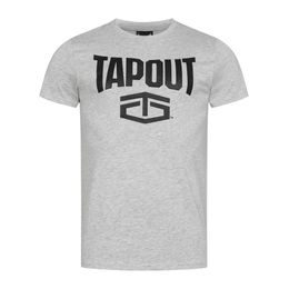 Tapout T-Shirt 'Active' Herren Gr&ouml;&szlig;e L graumeliert / schwarz