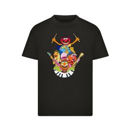 F4NT4STIC Shirt 'Disney Muppets Dr.Teeth And The Electric Mayhem' boy Black size 146/152