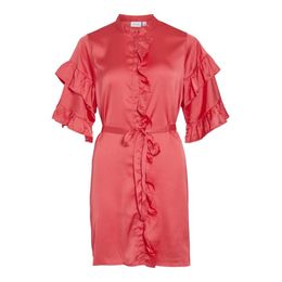 Vila Shirt Dress female Red size 44