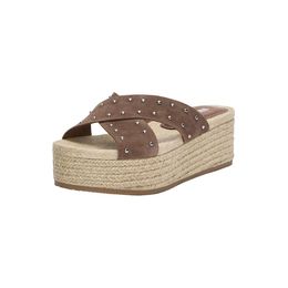 Pull&Bear Pull&Bear Pantolette Damen Größe 36 braun