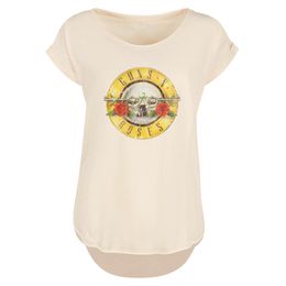 F4NT4STIC Shirt 'Guns 'n' Roses Vintage Bullet Logo' female Beige size XXL