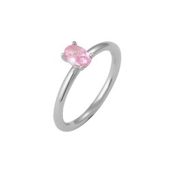 Elli Ring Damen Gr&ouml;&szlig;e 52 rosa / silber