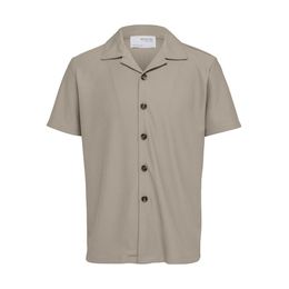 Selected Hemd Herren Gr&ouml;&szlig;e XL beige / dunkelbeige