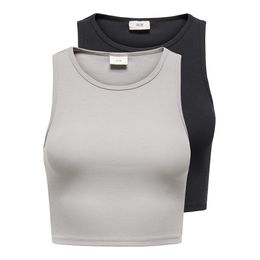 Jacqueline de Yong Jdy Knitted Top 'JDYSOFIA' female Grey, Black size M
