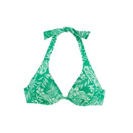 Venice Beach Bikinitop Damen Gr&ouml;&szlig;e 75 mint / wei&szlig;