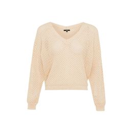 Mexx Pullover Damen Gr&ouml;&szlig;e S creme / taupe