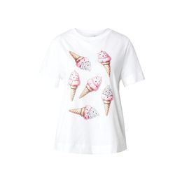 Rich & Royal Rich & Royal T-Shirt 'Ice Cream' Damen Gr&ouml;&szlig;e L hellblau / umbra / rosa / wei&szlig;