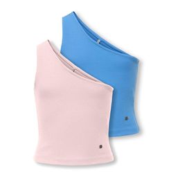 ONLY GIRLS Top 'KOGNessa' M&auml;dchen Gr&ouml;&szlig;e 122/128 azur / puder