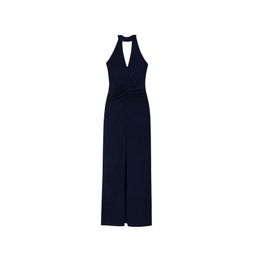 THE-ARE Kleid Damen Größe 34 marine Winterkleid