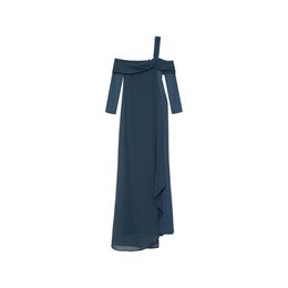 THE-ARE Kleid Damen Größe 34 marine Winterkleid