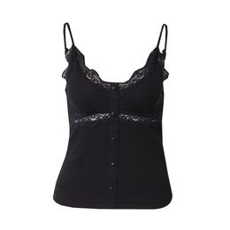 ABOUT YOU Top 'Daphne' Damen Gr&ouml;&szlig;e XS schwarz