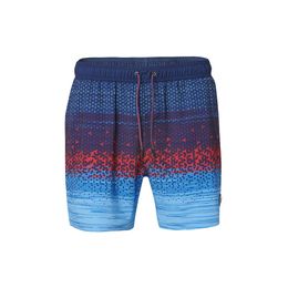 Koroshi Board Shorts male Blue, Red size M