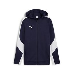 Puma Sweatjacke 'teamEVOSTRIPE' Herren Gr&ouml;&szlig;e XS blau / wei&szlig;