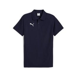 Puma Poloshirt Herren Gr&ouml;&szlig;e L dunkelblau / wei&szlig;