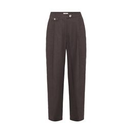 Antioch Pleat-Front Pants female Brown size 36