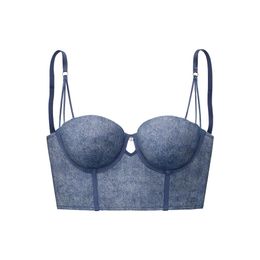 Vivance Corsage Damen Gr&ouml;&szlig;e 90 blue denim