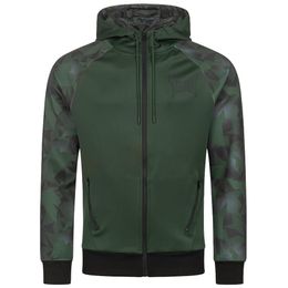 Tapout Athletic Zip-Up Hoodie male Green size S