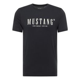 Mustang T-Shirt 'STYLE AUSTIN' Herren Gr&ouml;&szlig;e XXXL schwarz / wei&szlig;