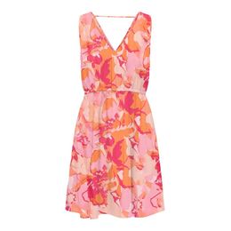 Only Kleid 'ONLNOVA SARA' Damen Größe 42 orange / pastellorange / rosa / dunkelpink