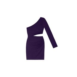 THE-ARE Kleid Damen Größe 36 lila Winterkleid